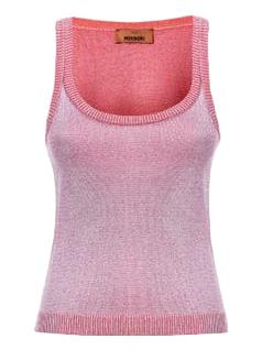 MISSONI Missoni Tank Top in Viscose Lamé